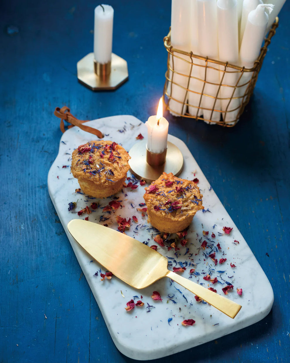 Brass Cake Server – Fog Linen Work Australia/NZ