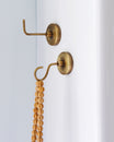 Brass Magnet Hook: R Shape – Fog Linen Work Australia/NZ