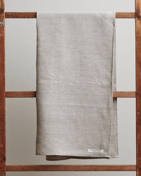 Linen Chambray Towel (L): Natural – Fog Linen Work Australia/NZ